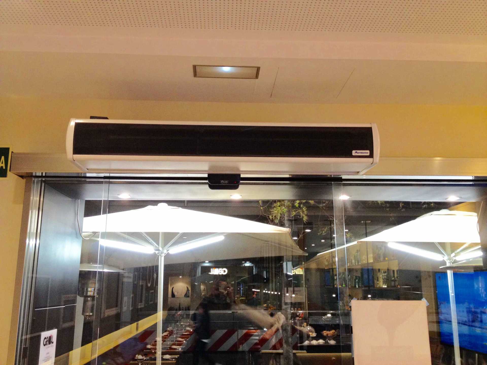 Air curtains photo gallery